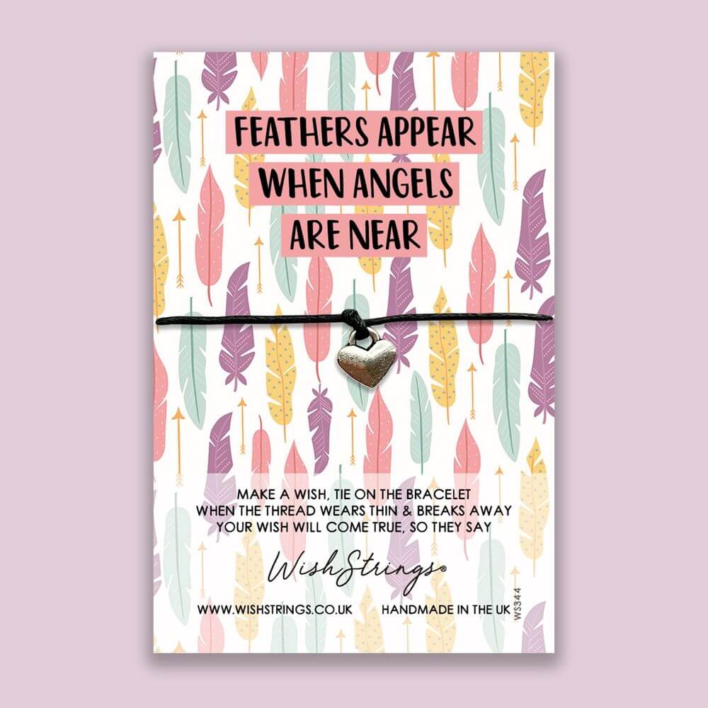 Feathers Appear Wish Bracelet - WishStrings® - Gifts For Him | Gifts ...