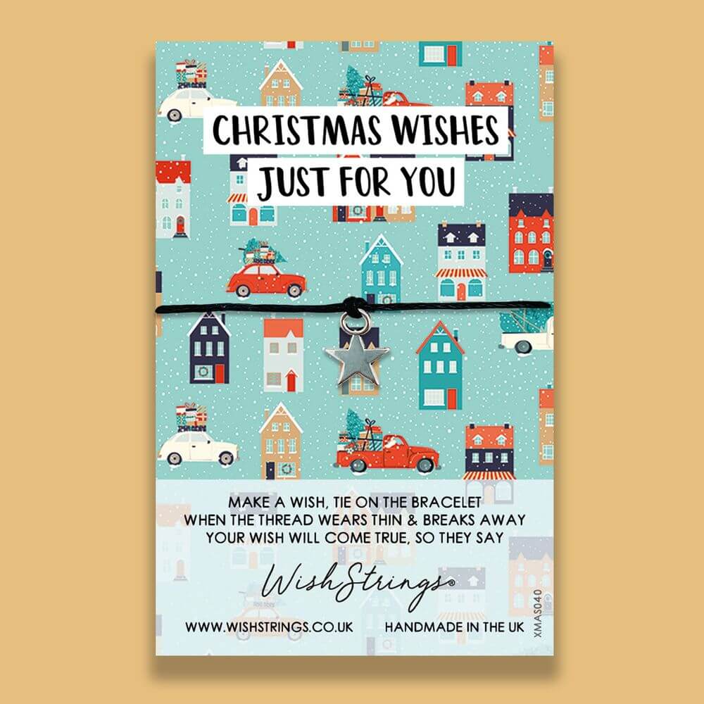 Christmas Wishes Wish Bracelet - WishStrings® - Gifts For Him | Gifts ...