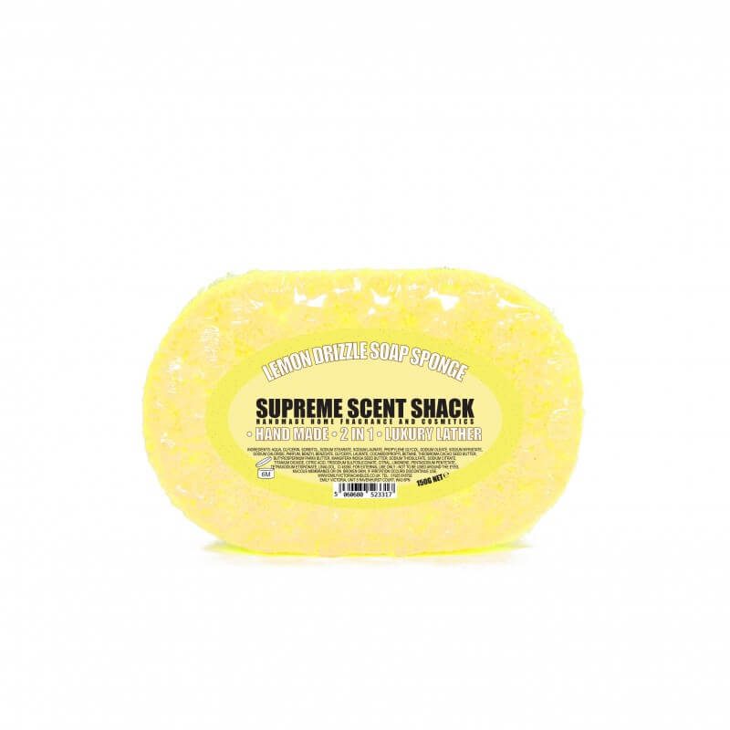 Lemon Drizzle - Triple Butter Soap Sponge - Gifts For Him | Gifts For Her