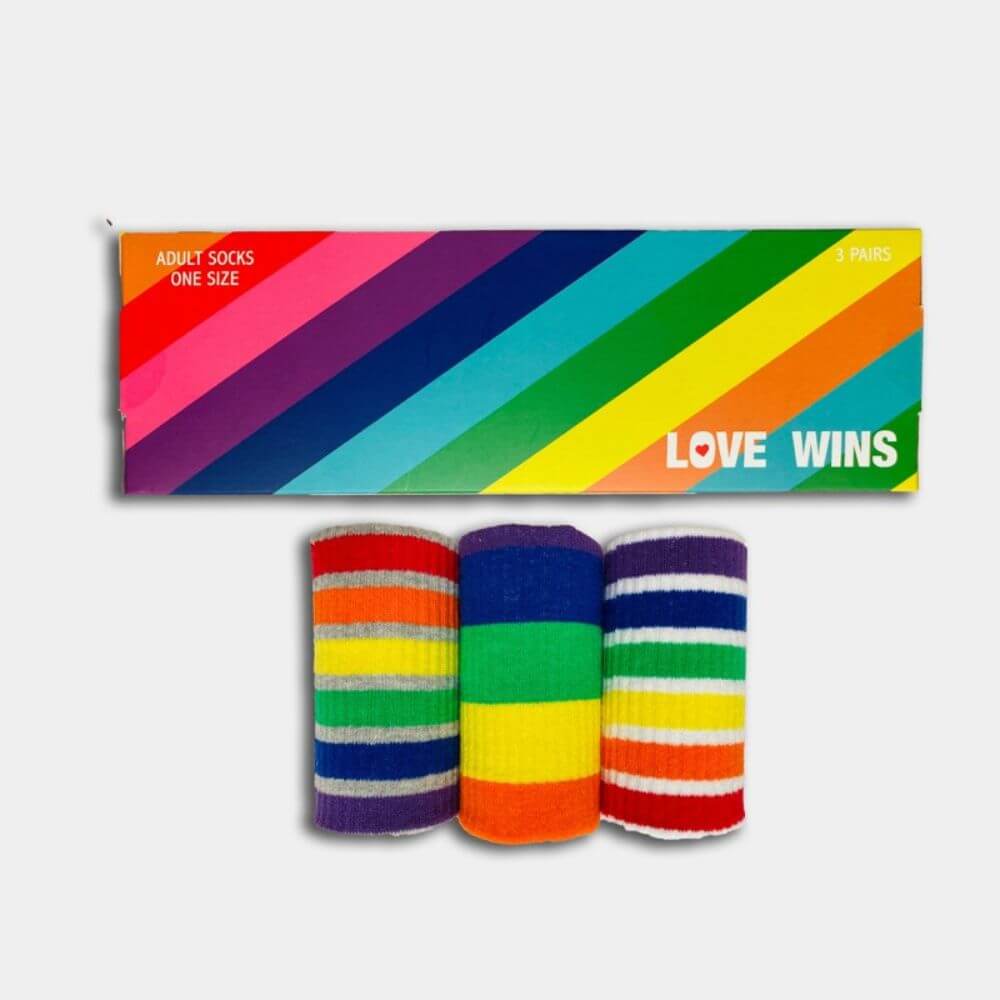 Rainbow Socks Gift Set - Gifts For Him | Gifts For Her
