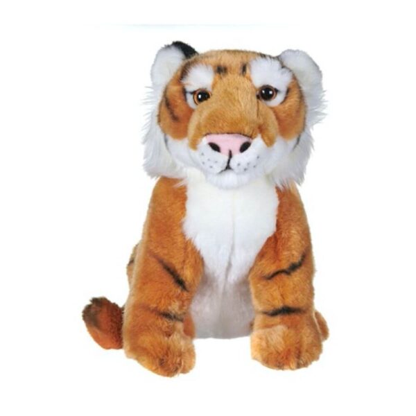Official BBC Earth Soft Toy Tiger 25cm - Gifts For Him | Gifts For Her