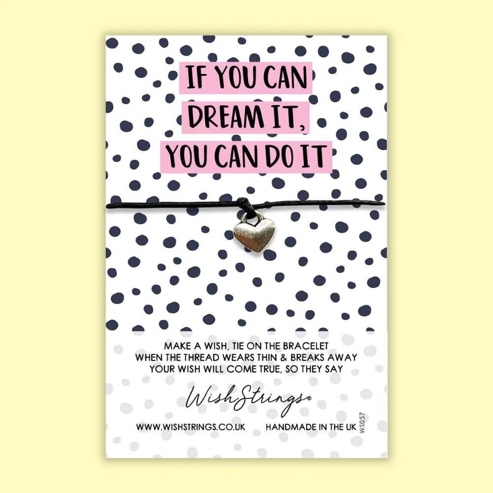 Dream It Do It Wish Bracelet - WishStrings® - Gifts For Him | Gifts For Her
