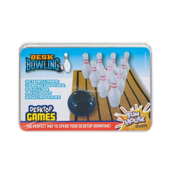 Desktop Tin Games Ten Pin Bowling - Gifts For Him | Gifts For Her