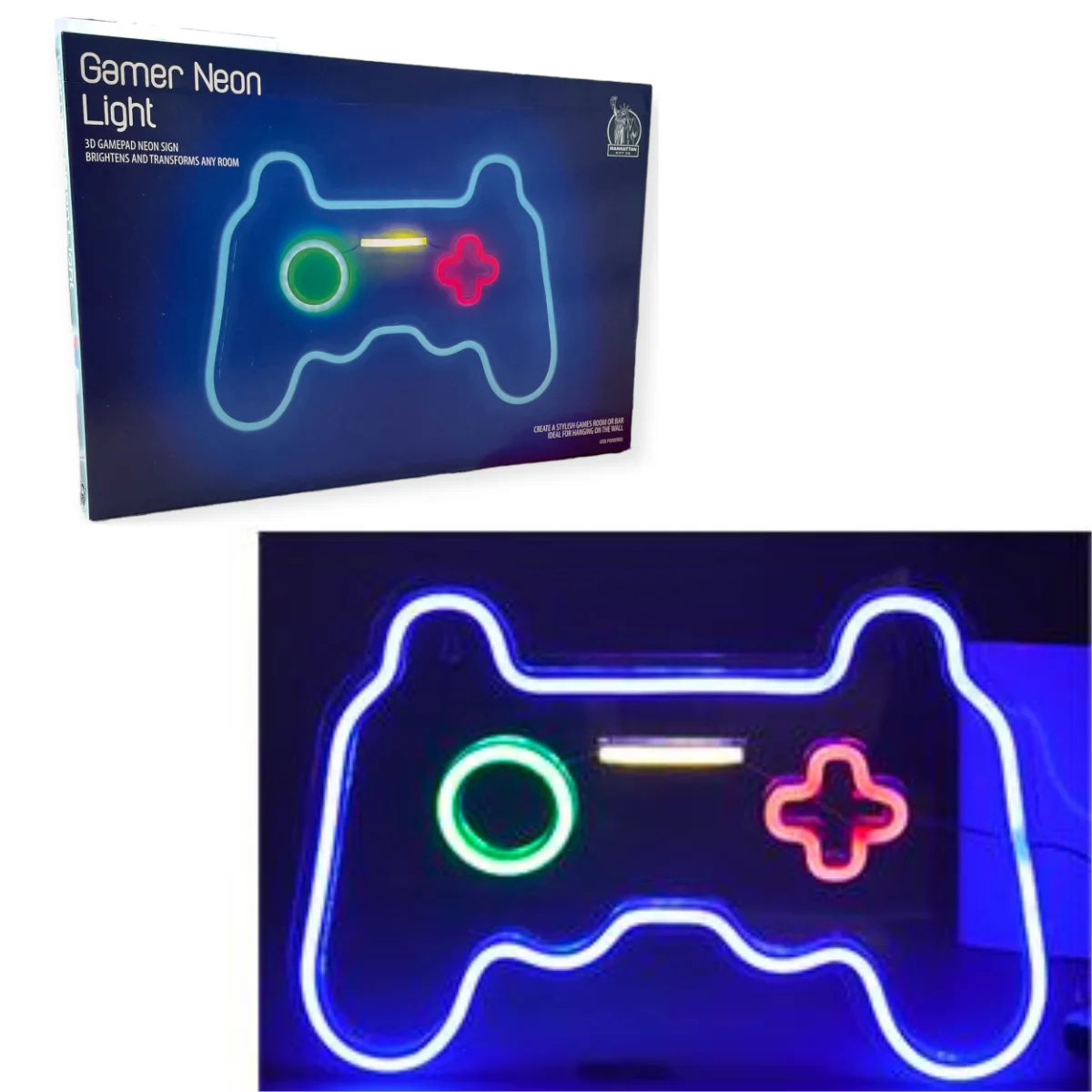 Gamer Neon Wall Light | Gamer Neon Sign | Gaming Sign Light